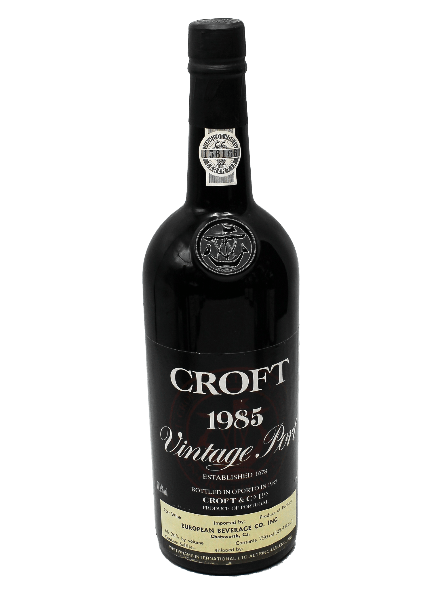 1985 Croft Vintage Port