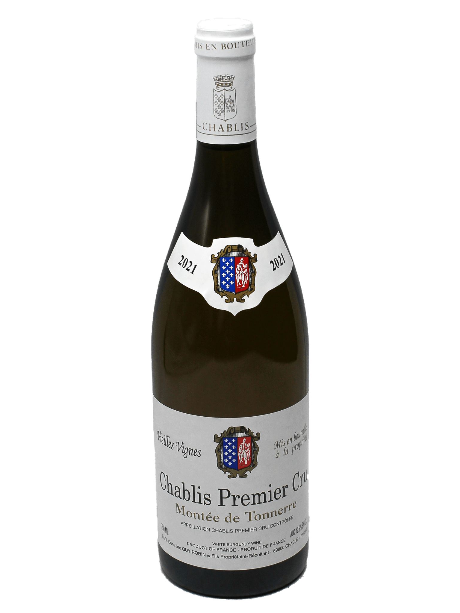 2023 Domaine Guy Robin Chablis Premier Cru Montee de Tonnerre Vielles