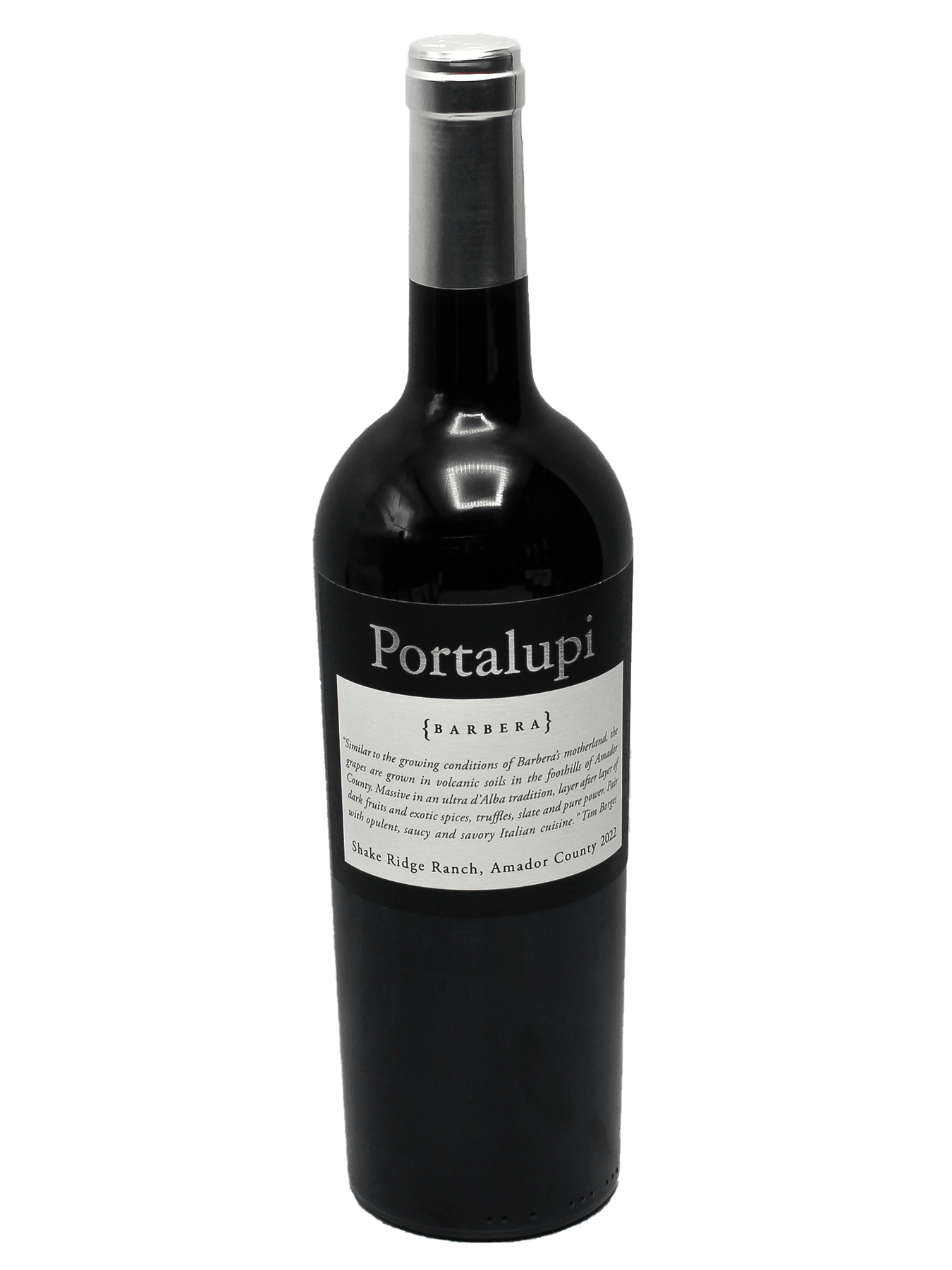 2024 Portalupi Shake Ridge Ranch Barbera