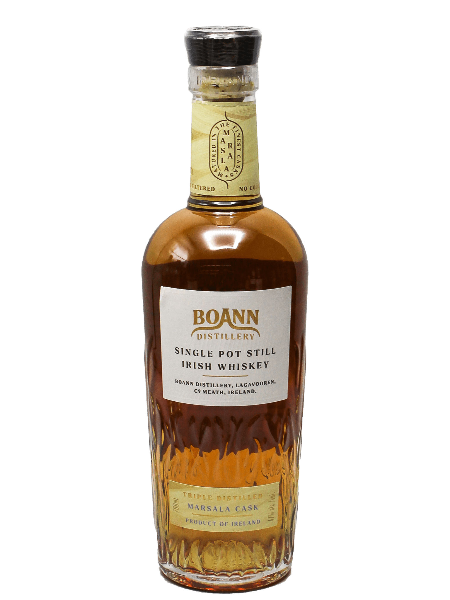 Boann Single Pot Still Marsala Cask Irish Whiskey 700ml