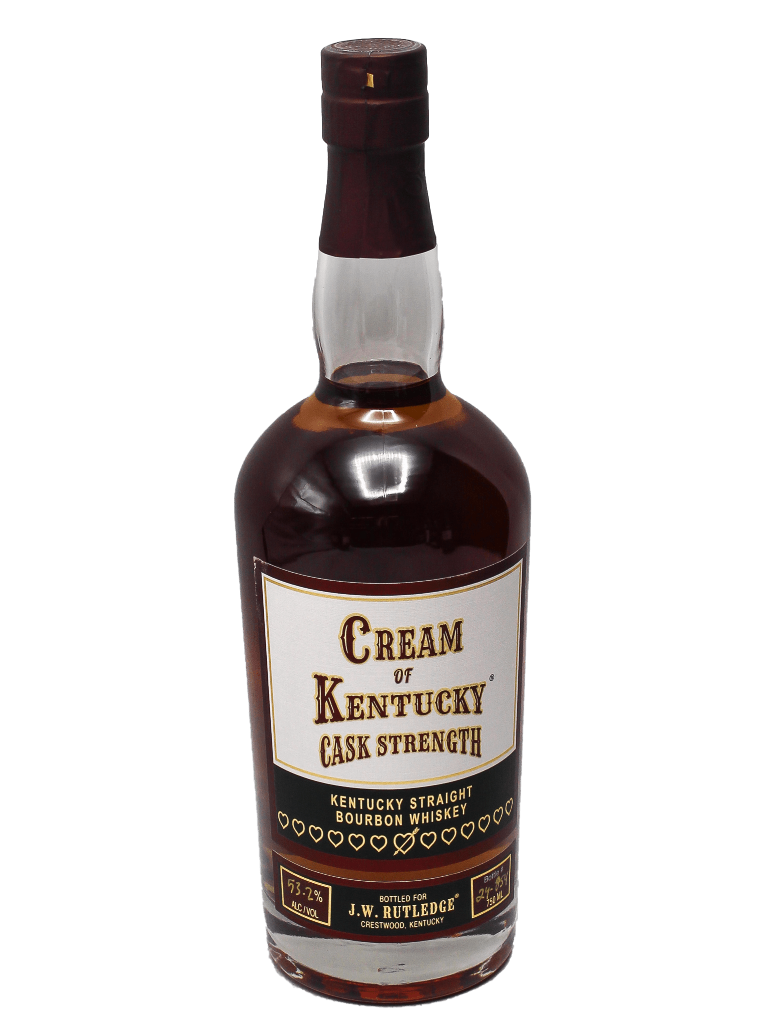 Cream of Kentucky Cask Strength Kentucky Straight Bourbon Whiskey 750m
