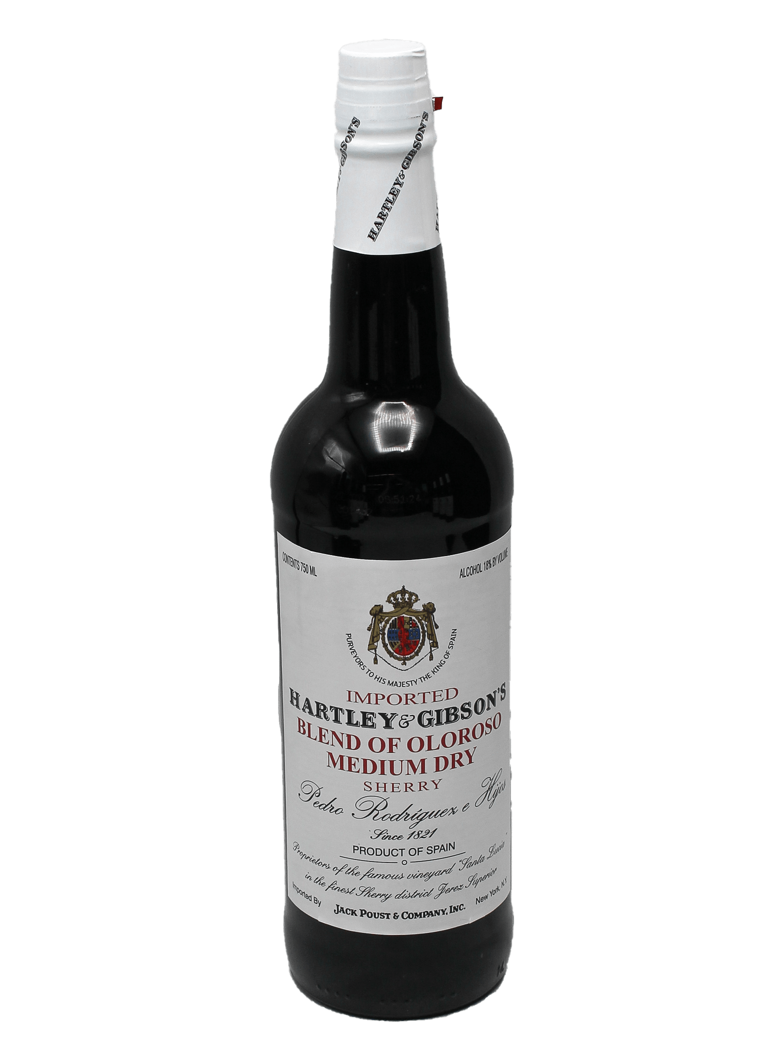 Hartley & Gibson's Medium Dry Oloroso Blend Sherry