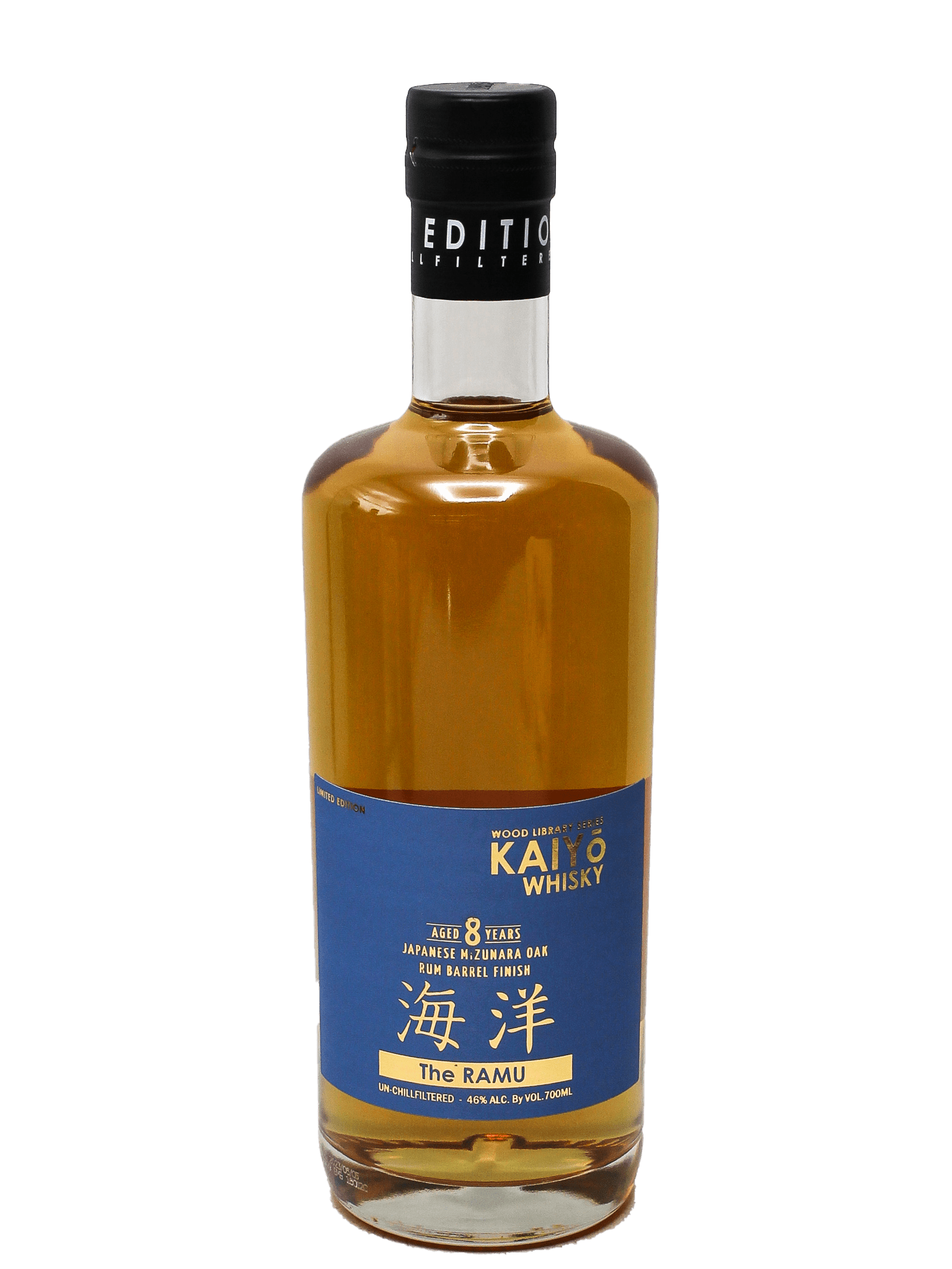 Kaiyo "The Ramu" 8 Year Rum Barrel Finish Japanese Whisky 700ml