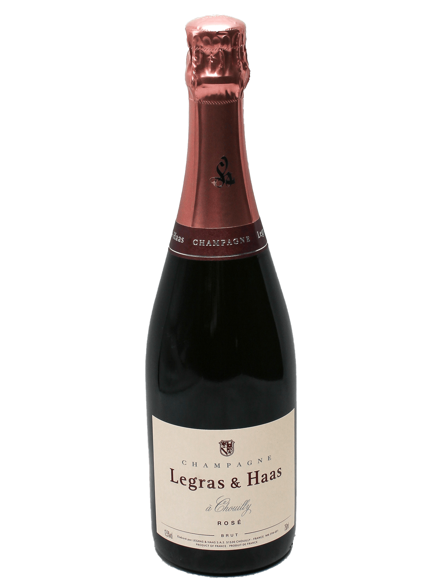 Legras & Haas Rose Brut Champagne [JS90][JD90]