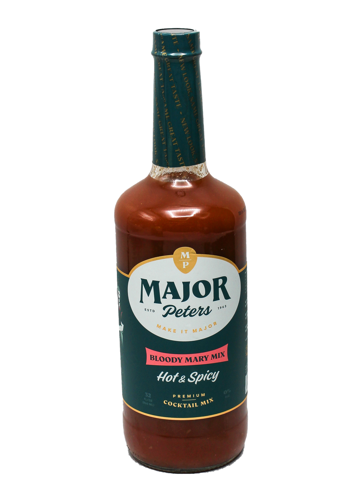 Major Peters Hot & Spicy Bloody Mary Mix 32oz