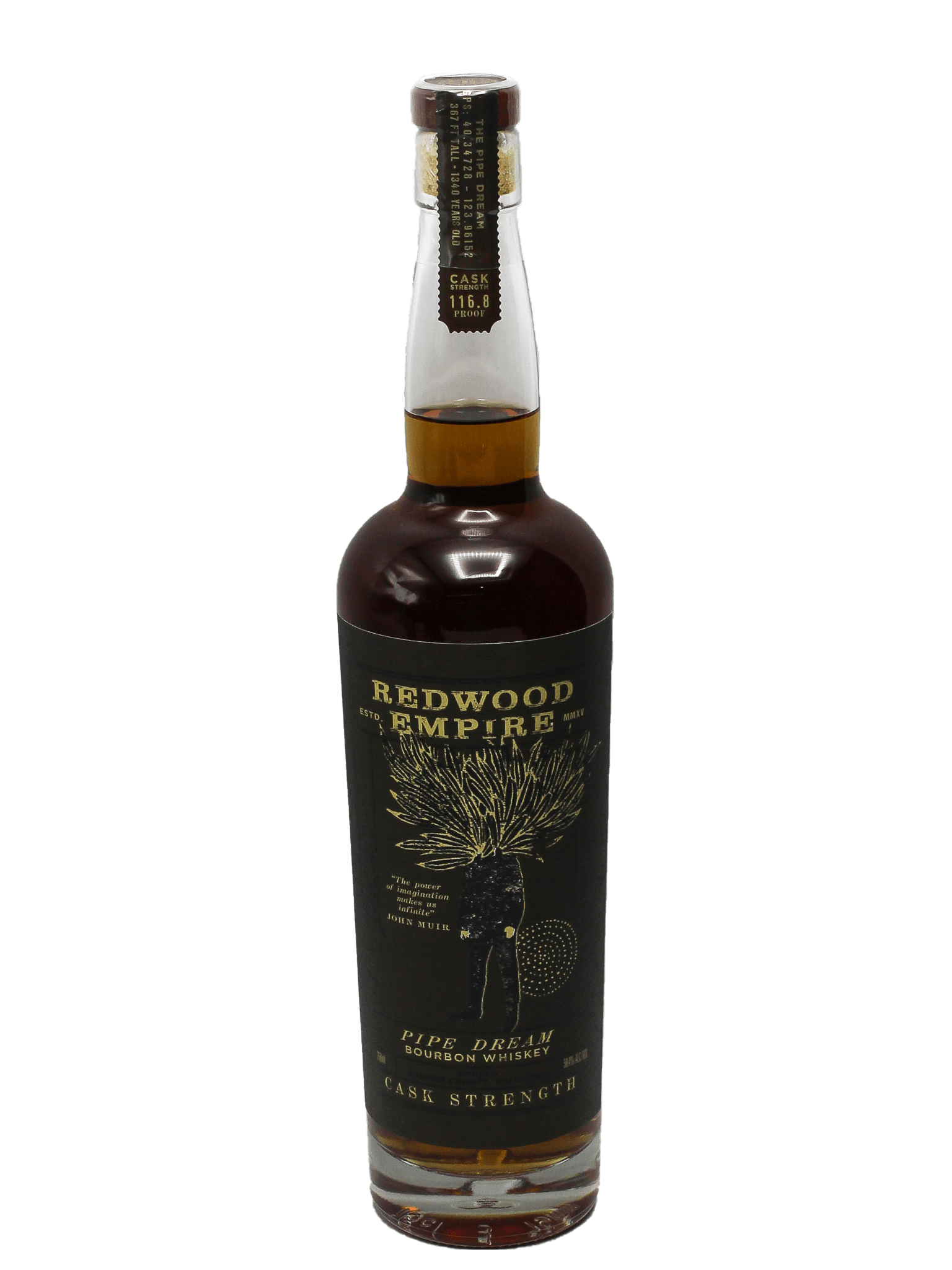 Redwood Empire Pipe Dream Cask Strength Bourbon 750ml