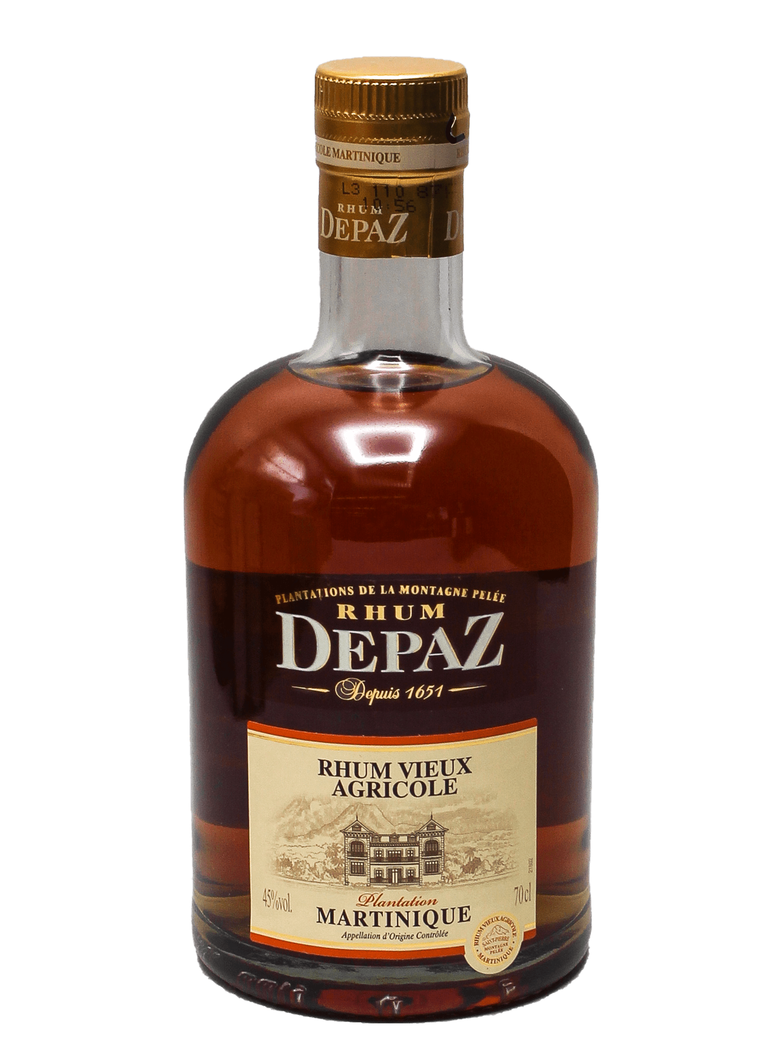 Buy Rhum Depaz Rhum Vieux Agricole Plantation 700ml Online