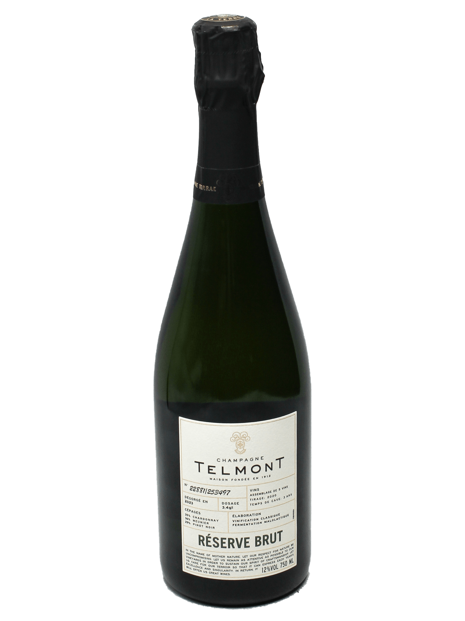 Telmont Reserve Brut Champagne