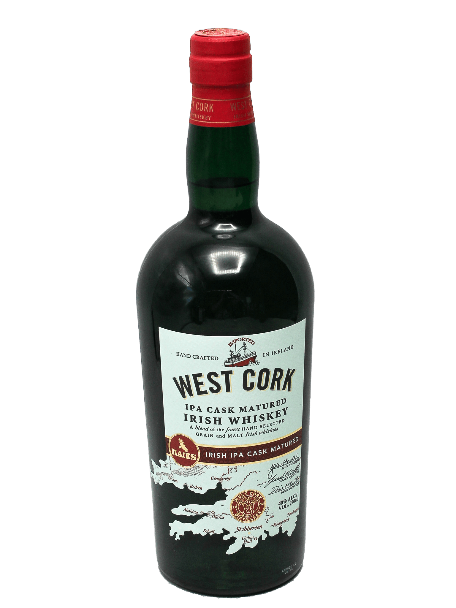 West Cork IPA Cask Matured Irish Whiskey 750ml