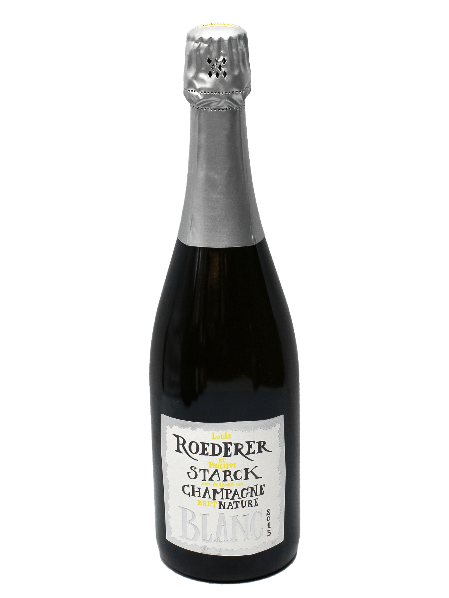 2015 Louis Roederer et Philippe Starck Brut Nature Champagne [JD95][JS