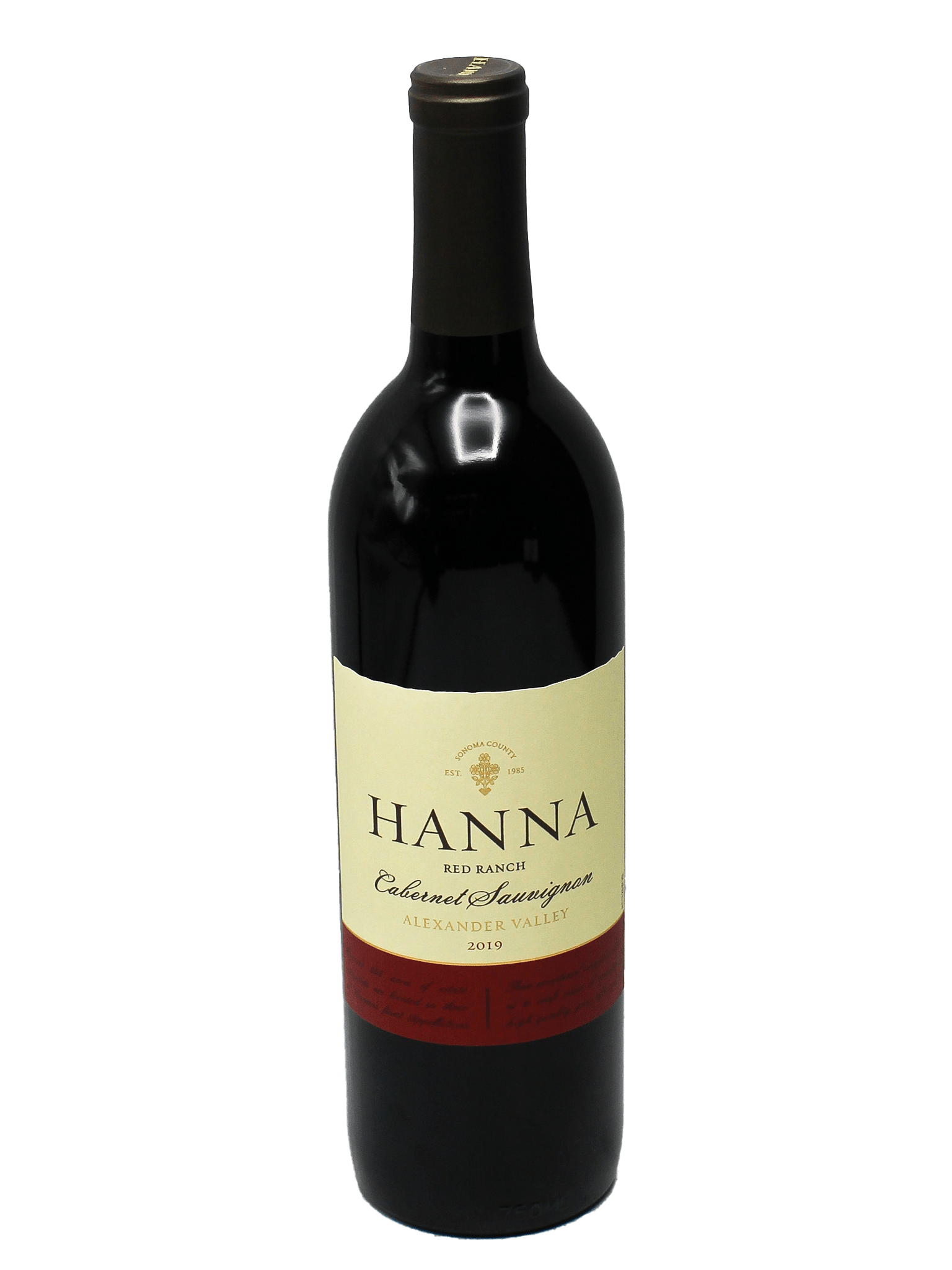 2019 Hanna Red Ranch Cabernet Sauvignon [WE93]