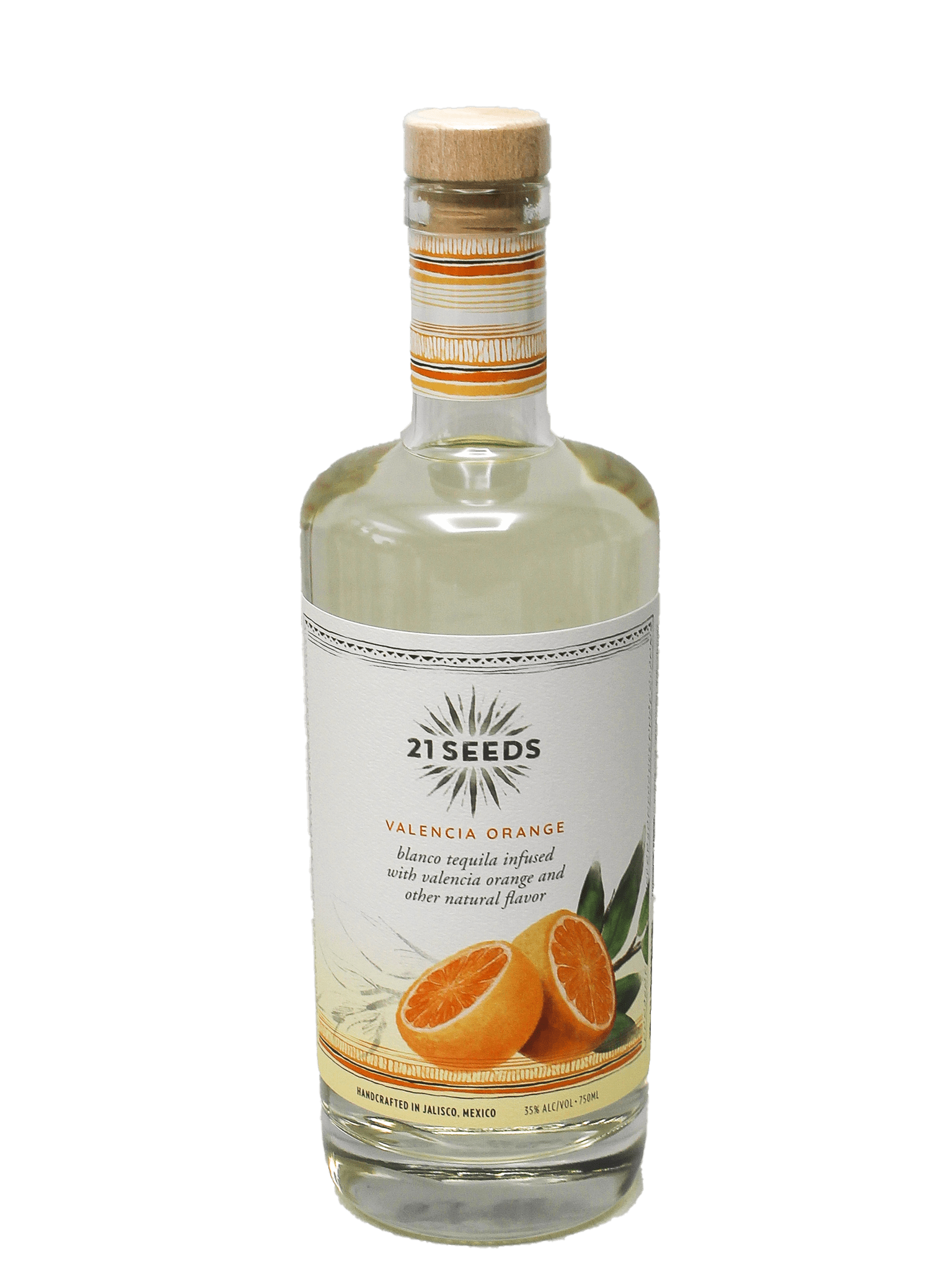21 Seeds Valencia Orange Tequila 750ml