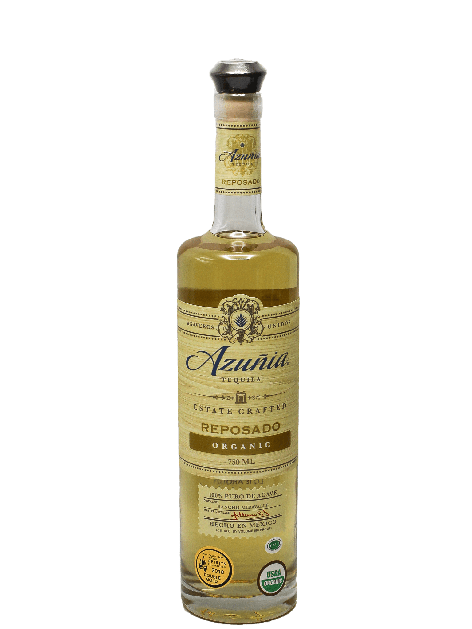 Azunia Organic Reposado Tequila 750ml