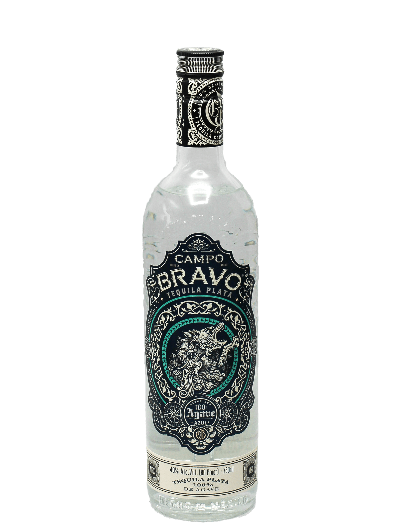 Campo Bravo Tequila Plata 750ml