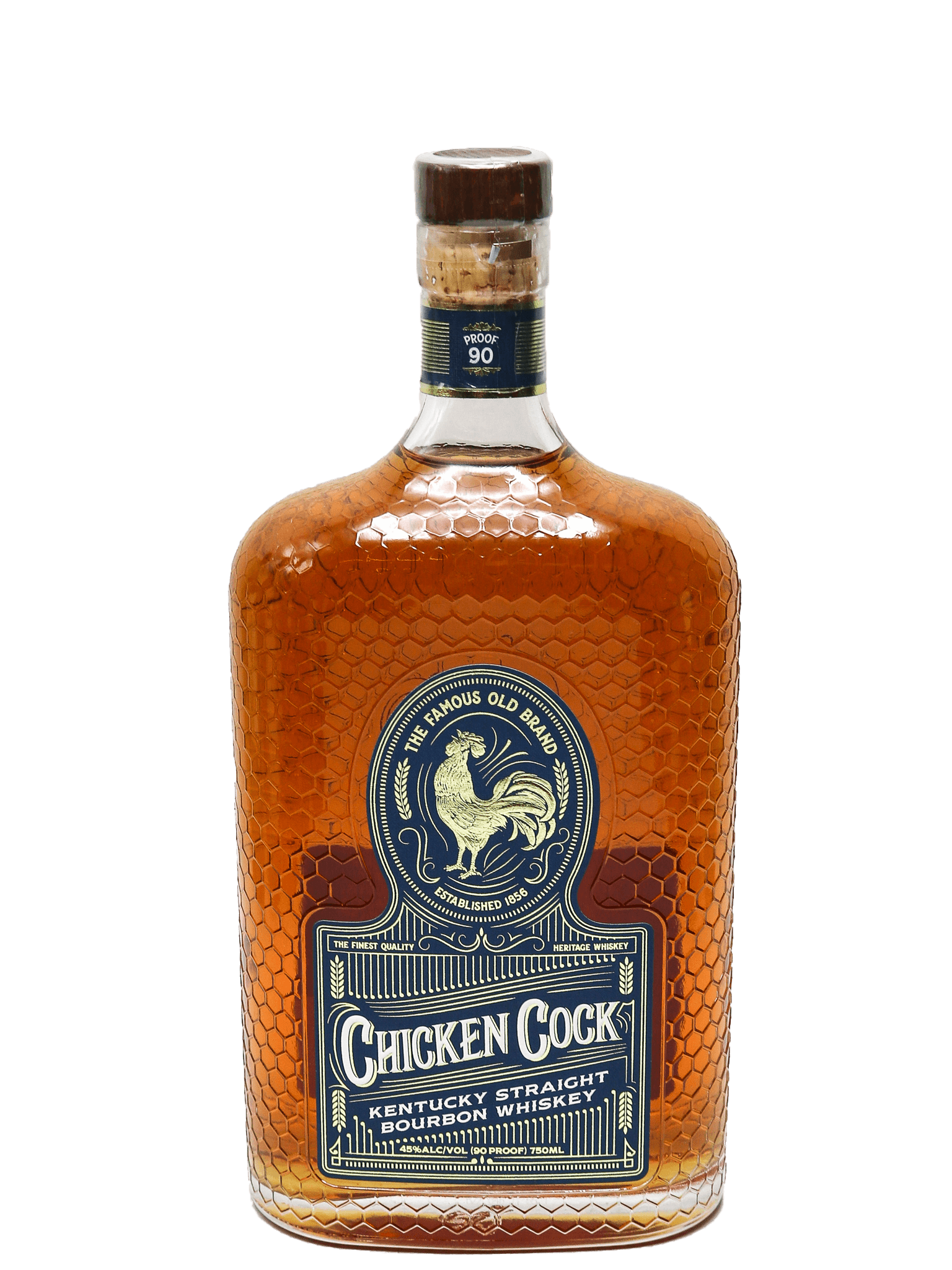 Chicken Cock Straight Bourbon Whiskey 750ml