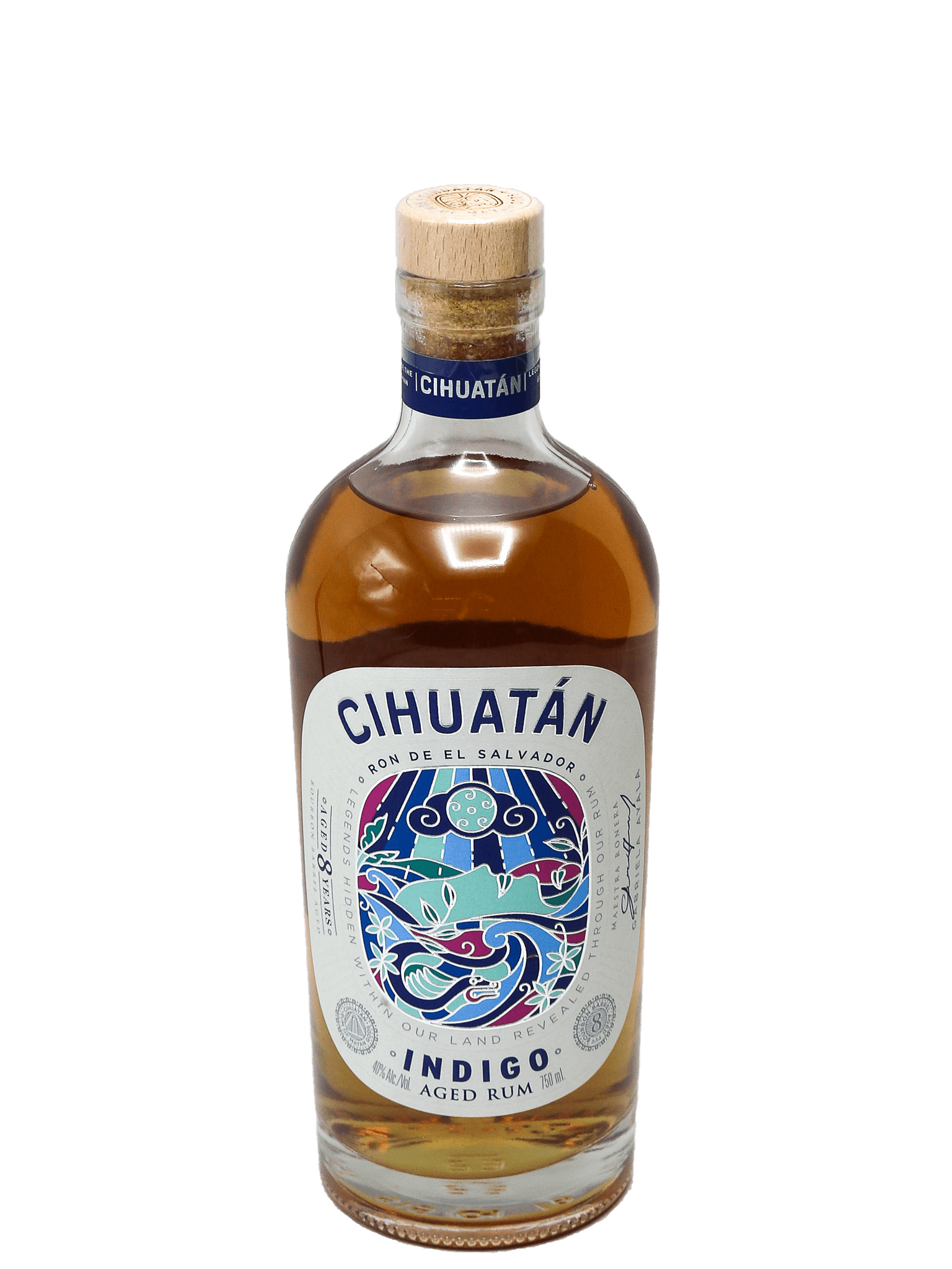 Cihuatan Indigo 8 Year Rum 750ml