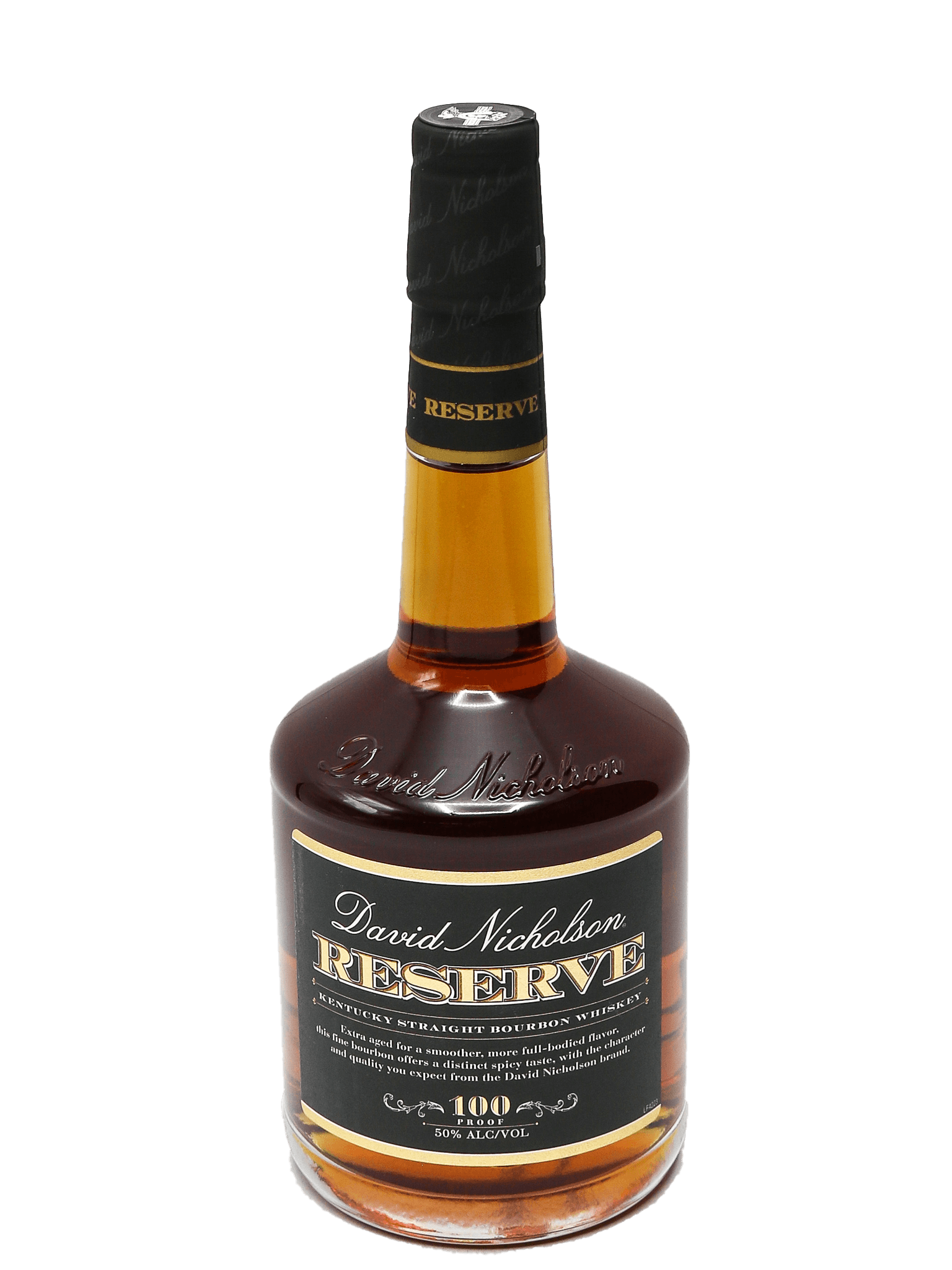 David Nicholson "Reserve" Bourbon Whiskey 750ml