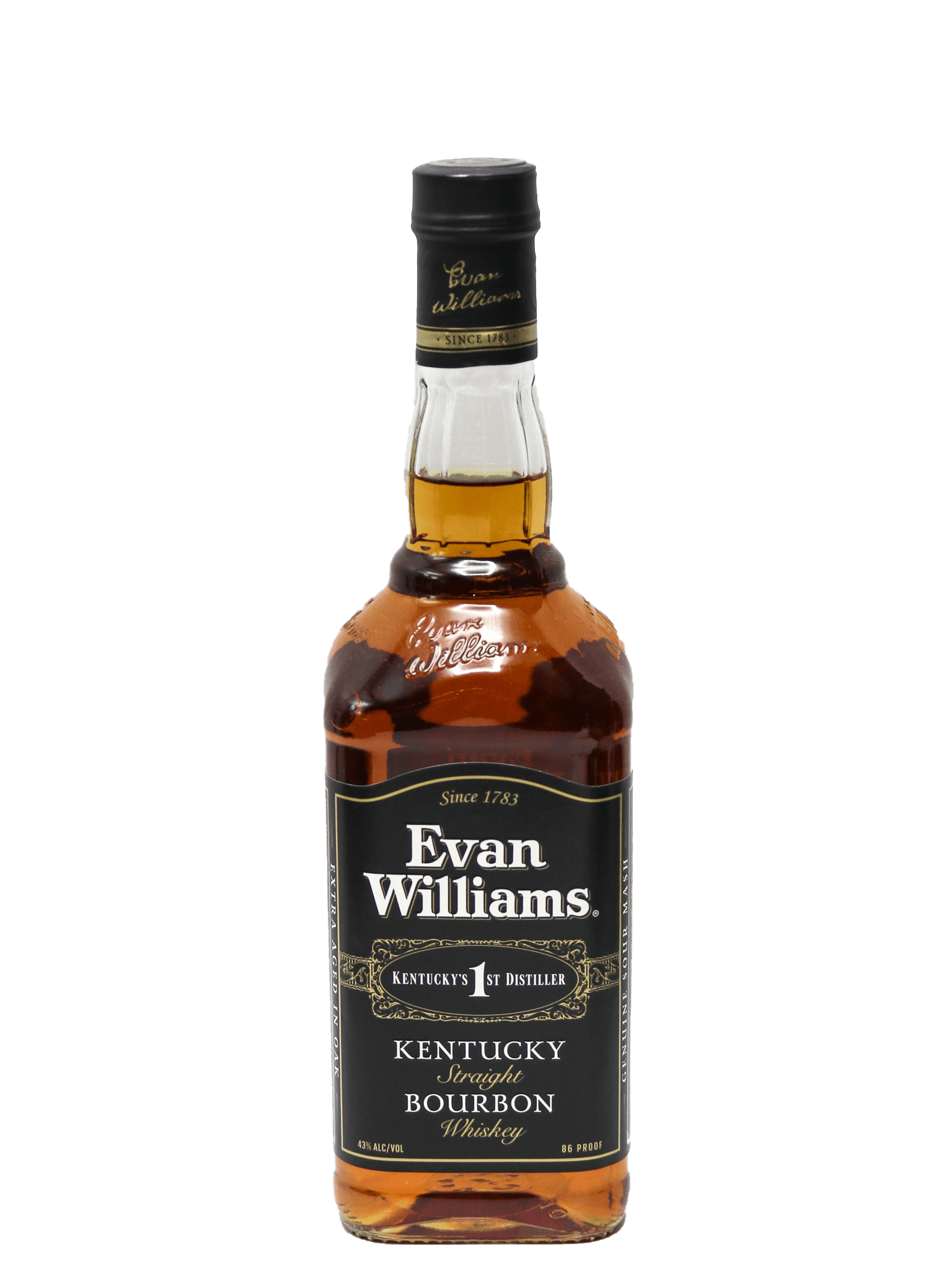 Evan Williams Straight Bourbon Whiskey 750ml