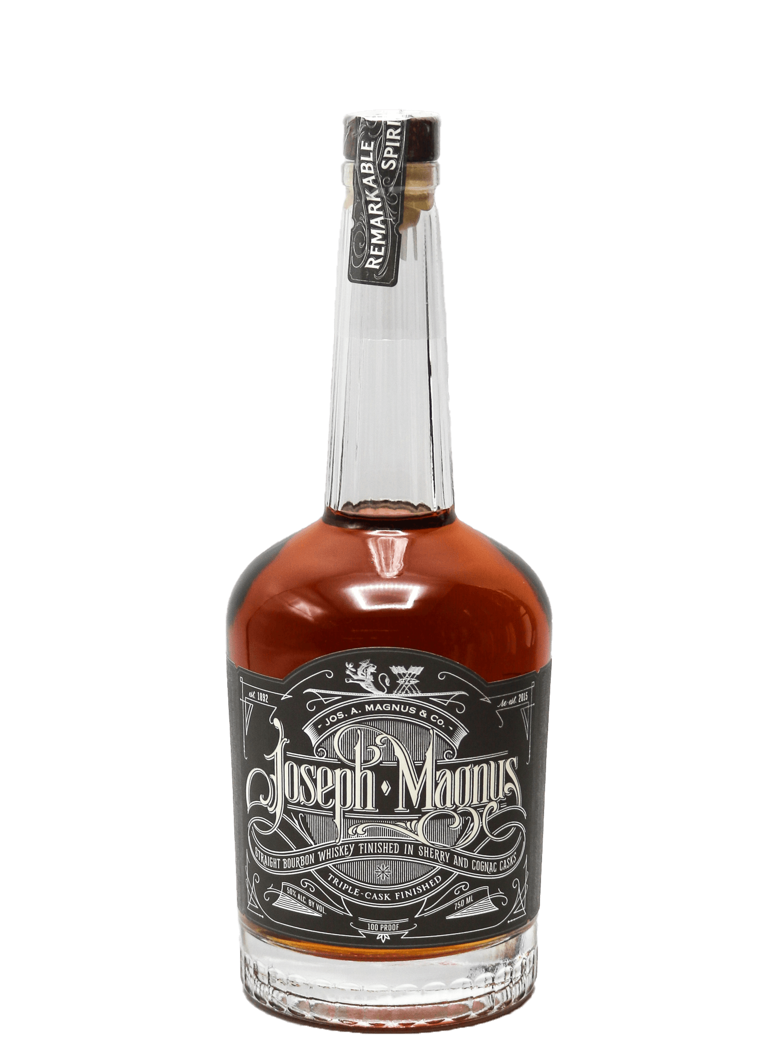 Joseph Magnus Triple-Cask Finish Straight Bourbon Whiskey 750ml