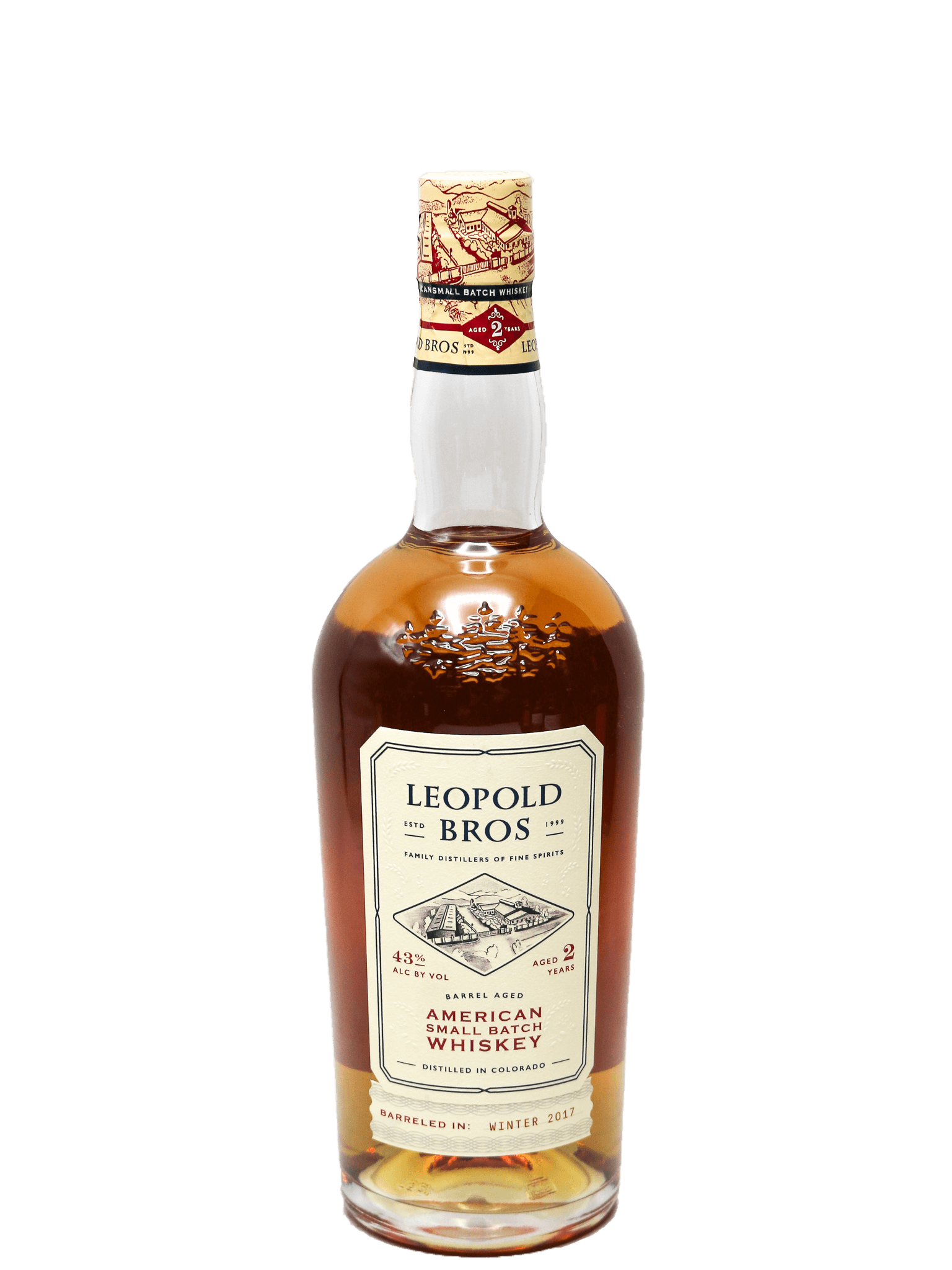 Leopold Bros Small Batch American Whiskey 750ml