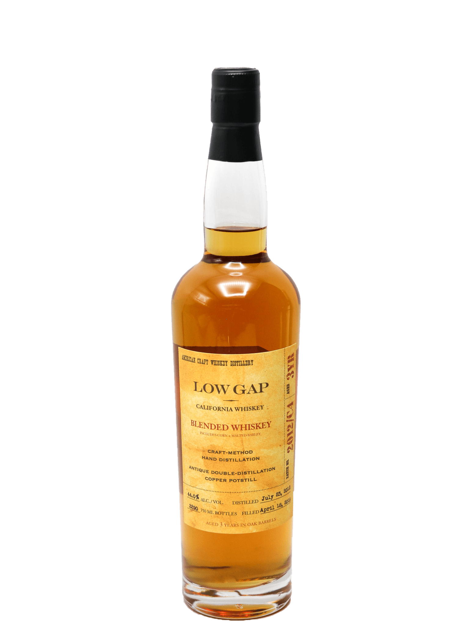 Low Gap 3 Year Blended Whiskey 750ml