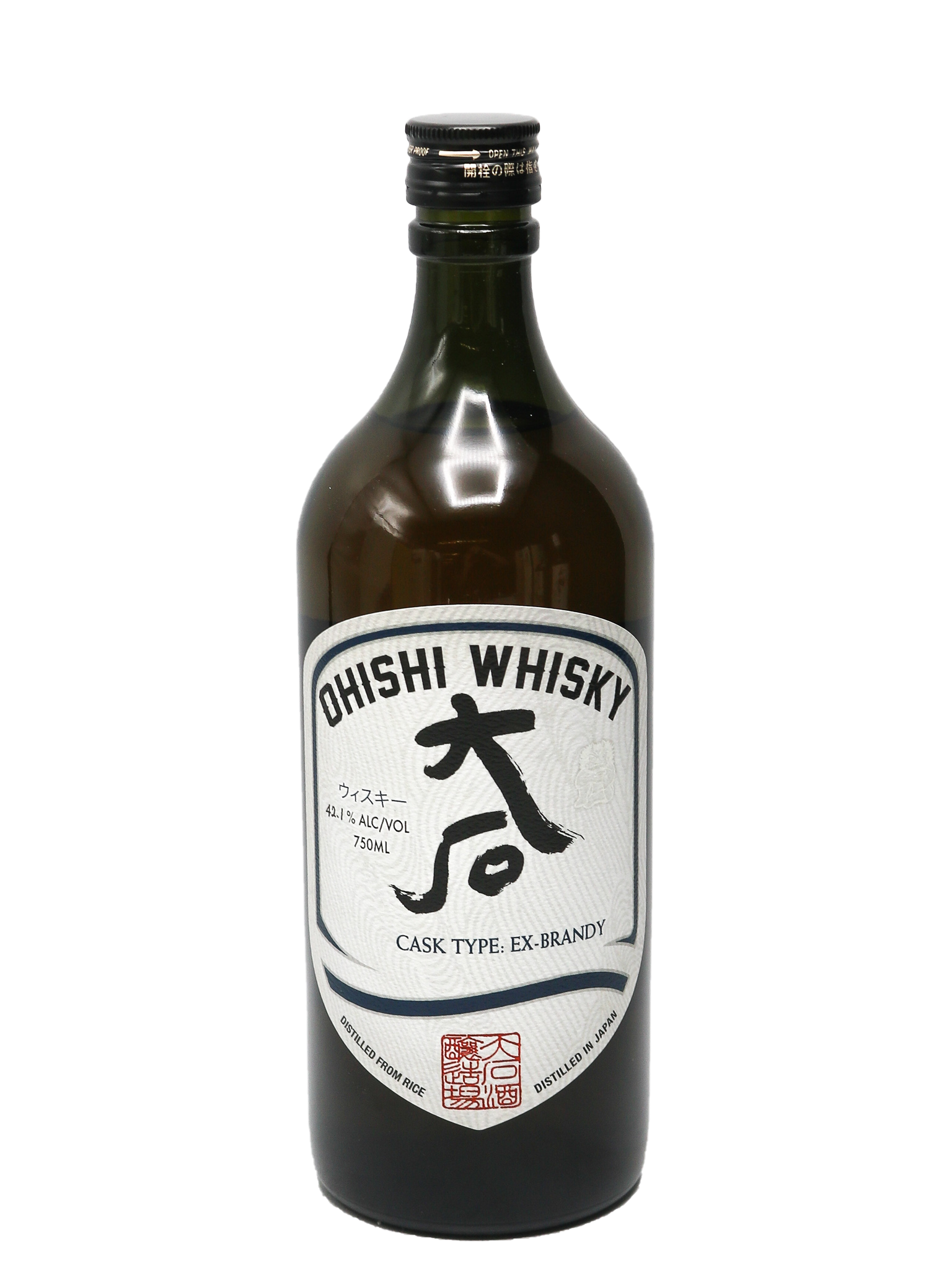 Ohishi Ex-Brandy Cask Japanese Whisky 750ml