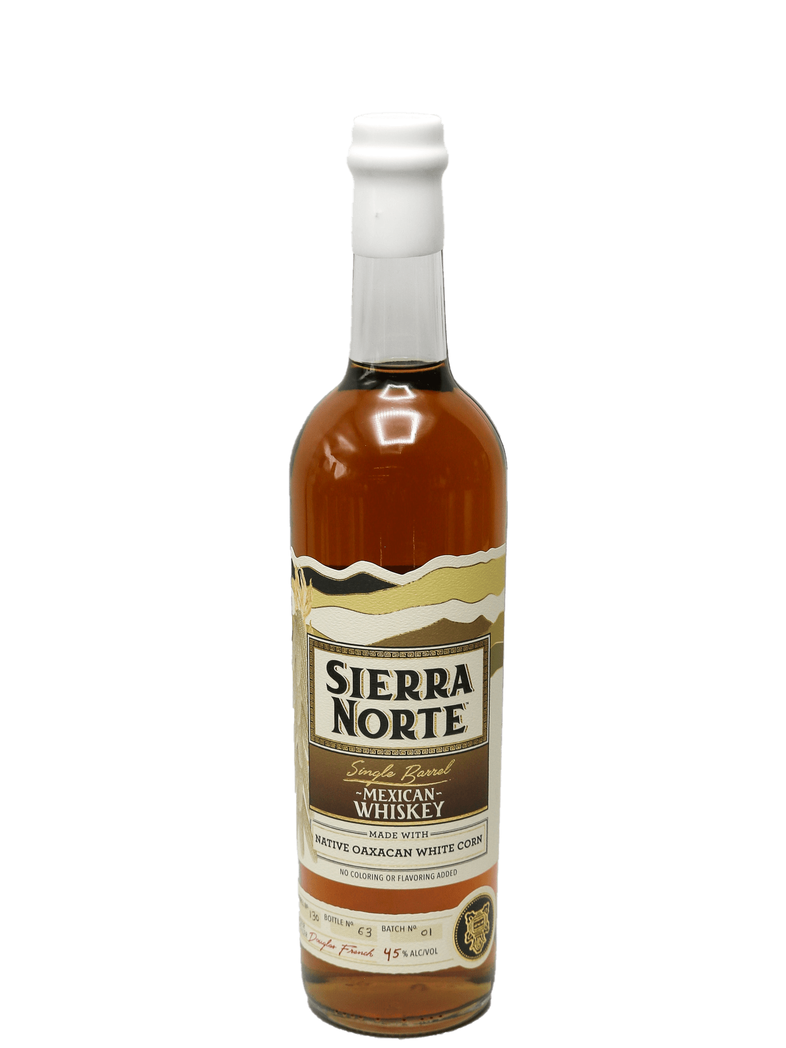 Sierra Norte White Corn Mexican Whiskey 750ml