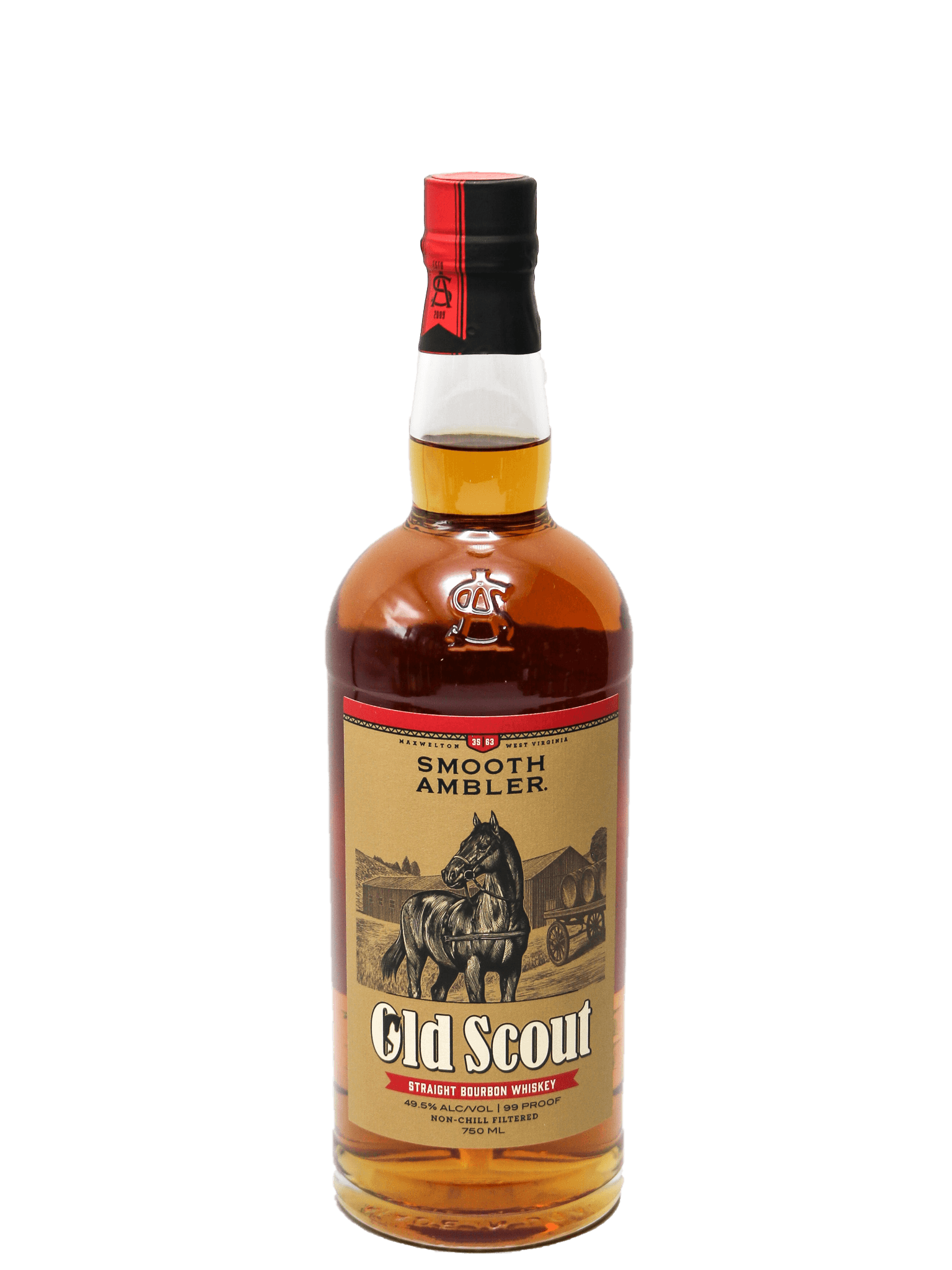 Smooth Ambler Old Scout Straight Bourbon Whiskey 750ml