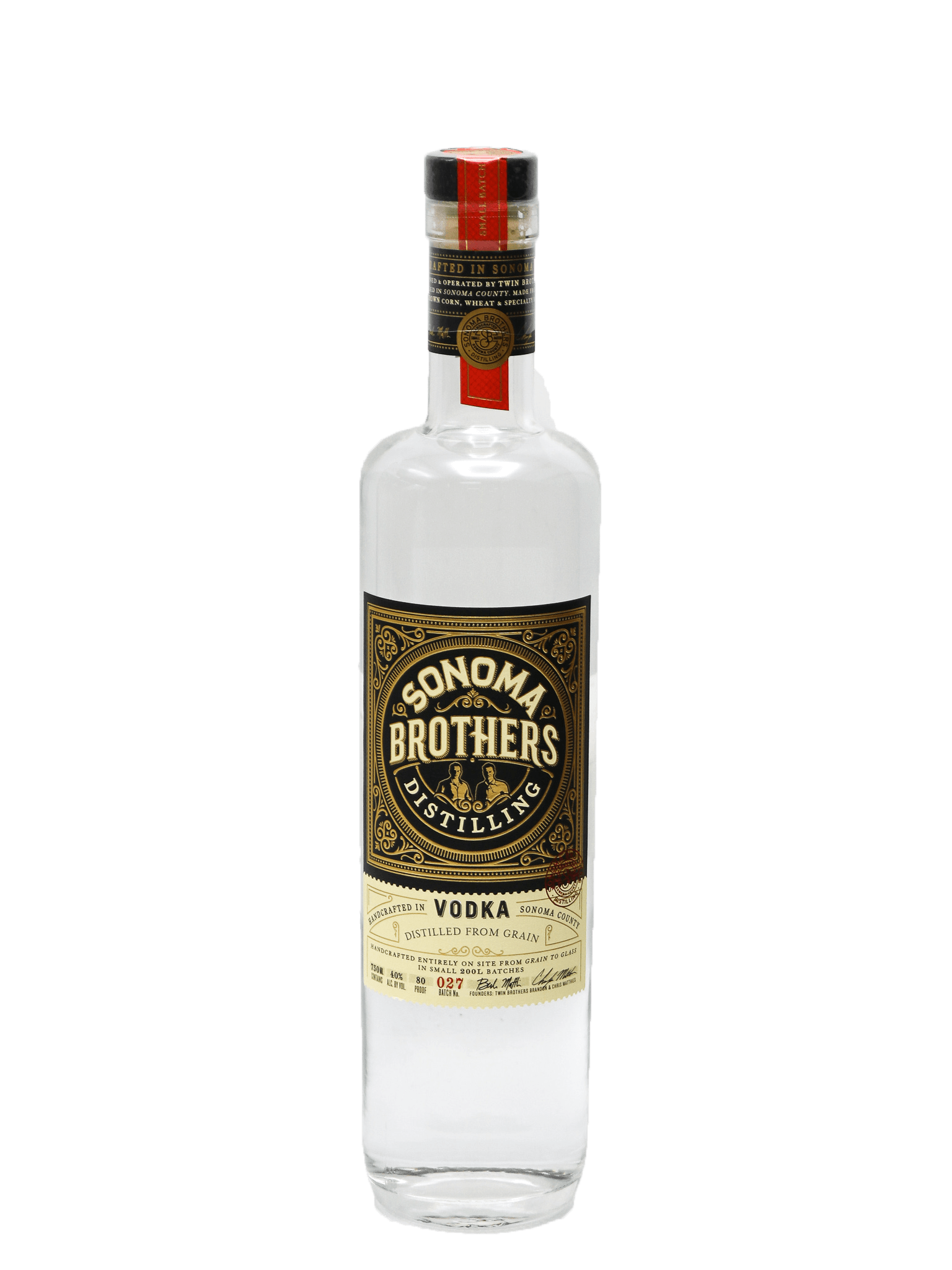 Buy Sonoma Brothers Vodka 750ml online -Bottle barn