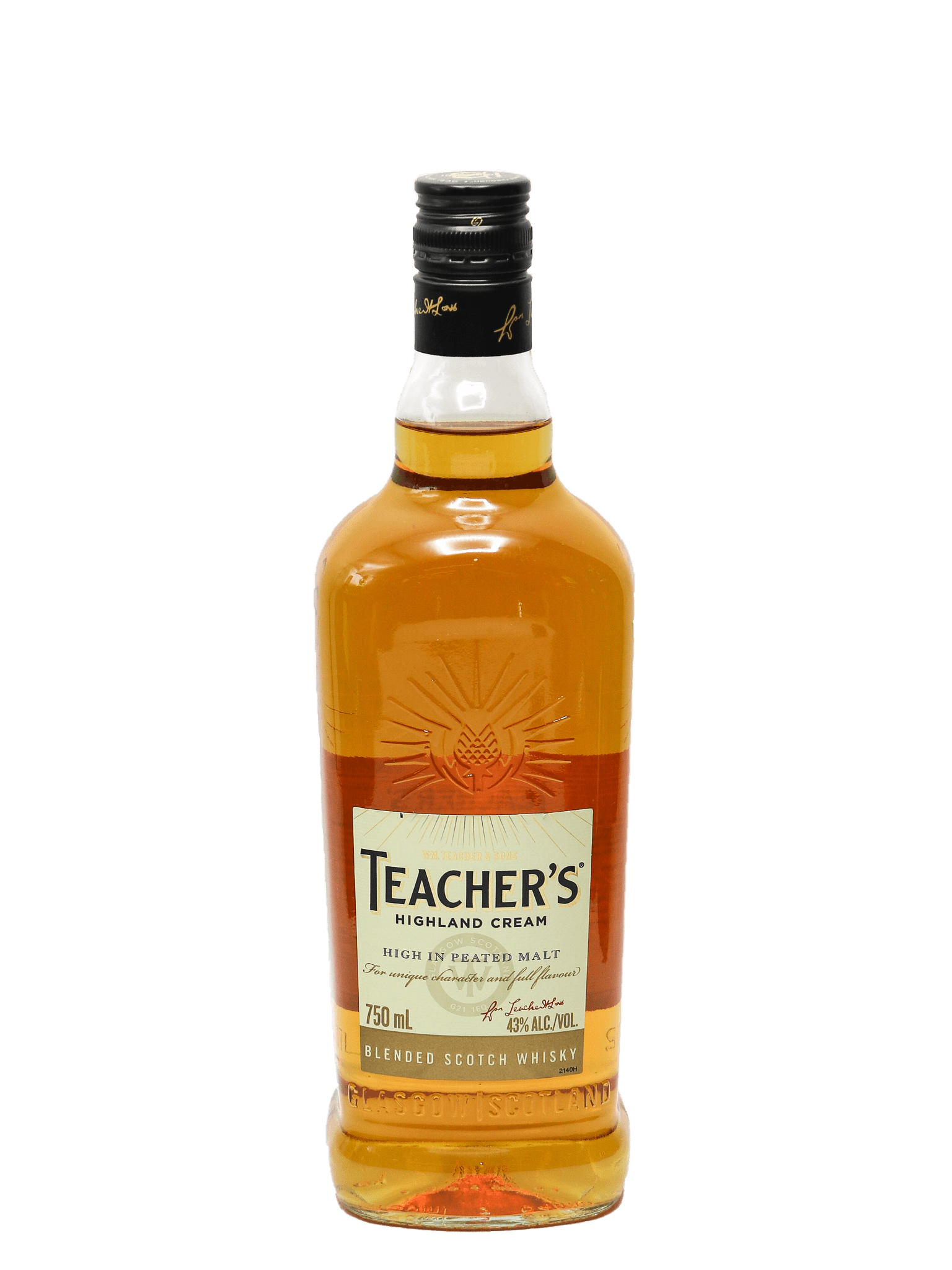 Teacher's Highland Cream Blended Scotch Whisky 750ml