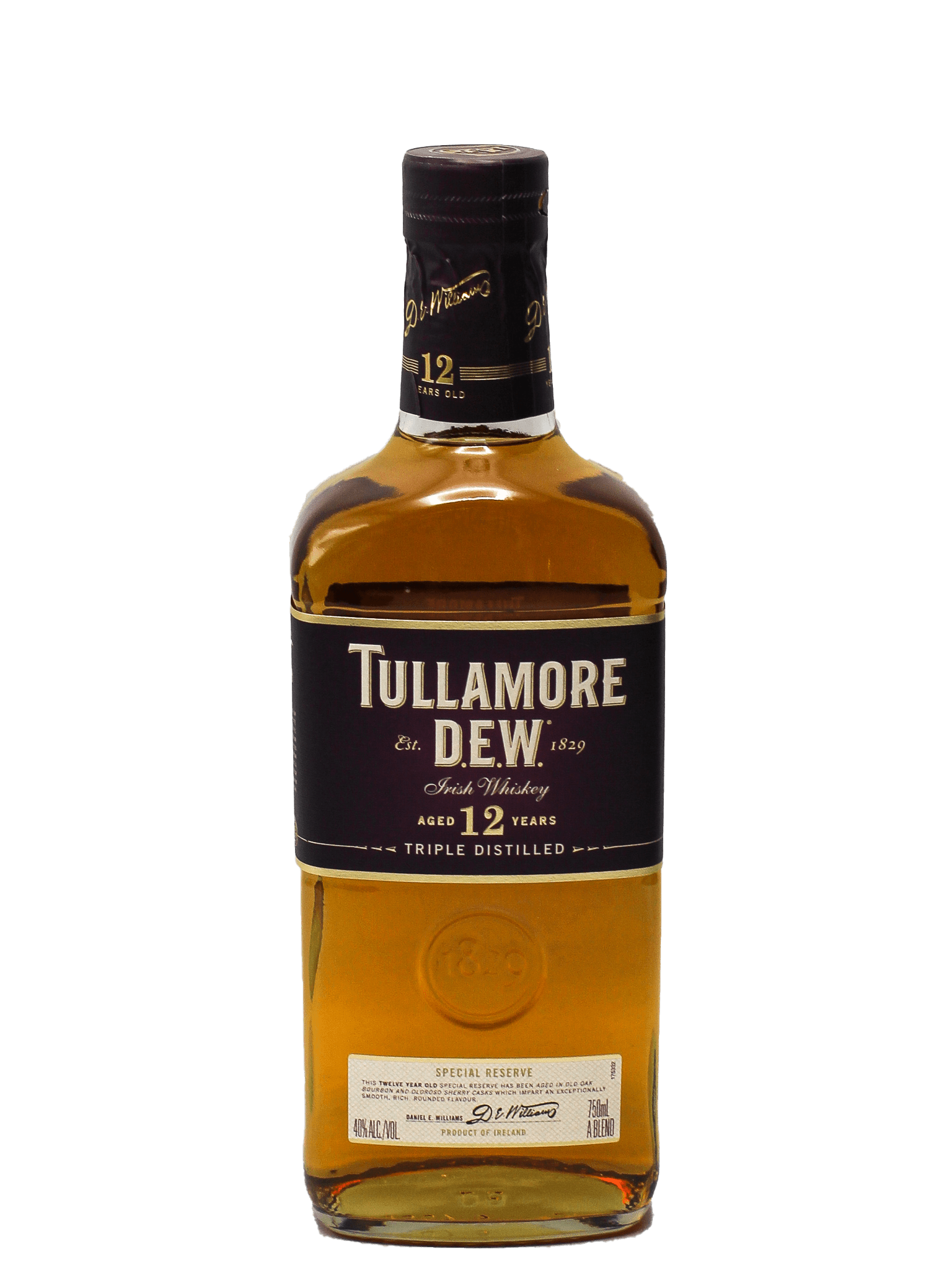 Tullamore D.E.W Special Reserve 12 Year Irish Whiskey 750ml